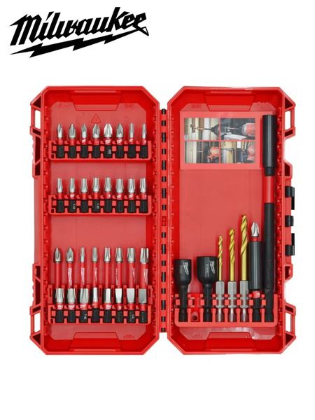 Milwaukee 4932492004 Набор ударных отверток SHOCKWAVE 40 предметов ...