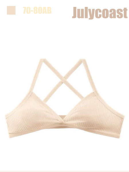 Бюстгальтер Женский July coast бралетт, с открытыми плечами, размер 70A, 70B телесный Нейлон ...