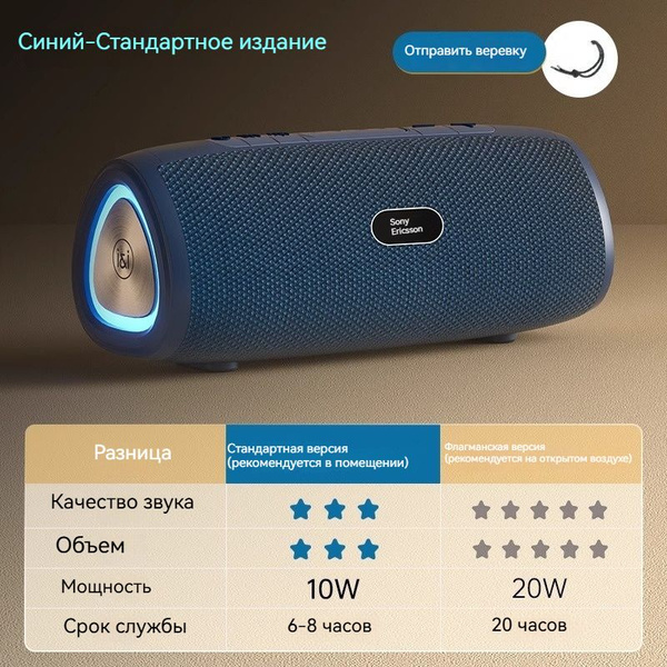 Портативная Bluetooth-колонка SOAIY S36MAX Bluetooth Speaker, 10W купить на OZON по низкой цене ...
