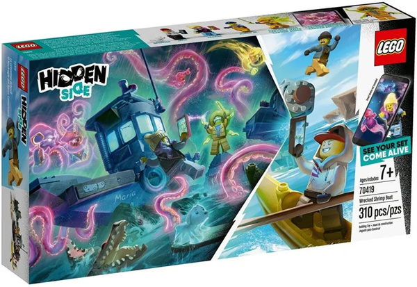 Конструктор LEGO Hidden Side 70419 Старый рыбацкий корабль купить на ...