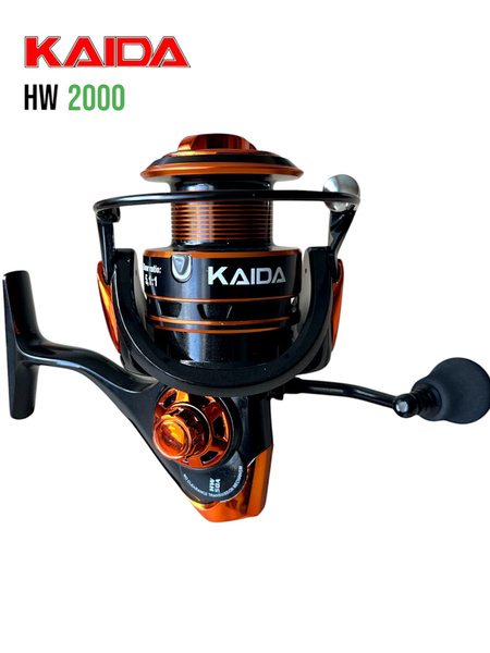 Катушка KAIDA HW, Безынерционная, 2000, Передний фрикцион купить c доставкой на OZON по низкой ...