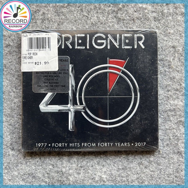 CD Foreigner 40 2CD 1Z01476 запечатанный совершенно новый альбом купить ...
