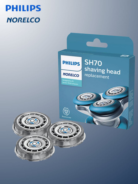Бритвенные головки Philips SH70 Gentle Precision Blades для бритв ...