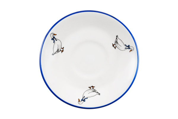 Блюдце Tikhoretsky porcelain, Фарфор, диаметр 12 см купить c доставкой ...