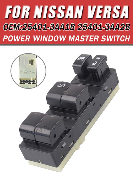 Главный переключатель стеклоподъемника для Nissan Versa 2012-2019 25401 ...