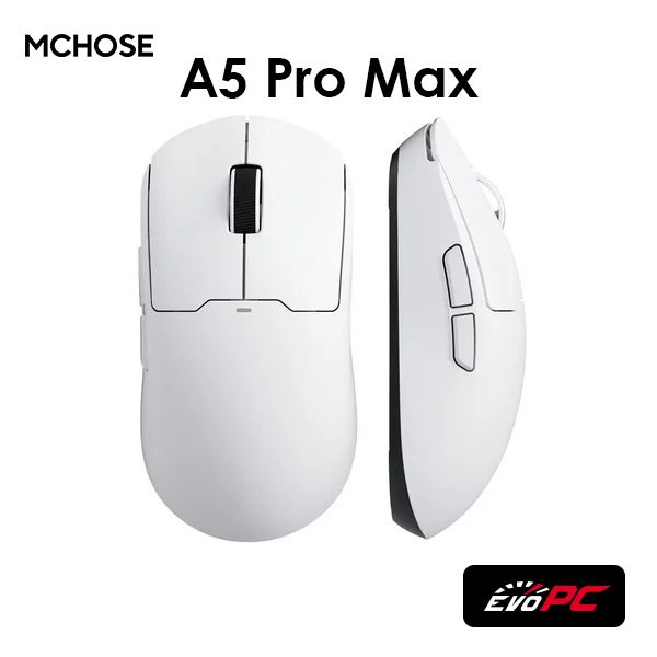 Игровая мышь MCHOSE A5 , белый купить c доставкой на OZON по низкой цене (2022713816)