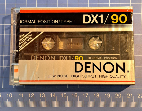 Аудиокассета Denon DX1/90 Normal купить на OZON по низкой цене (2046009991)