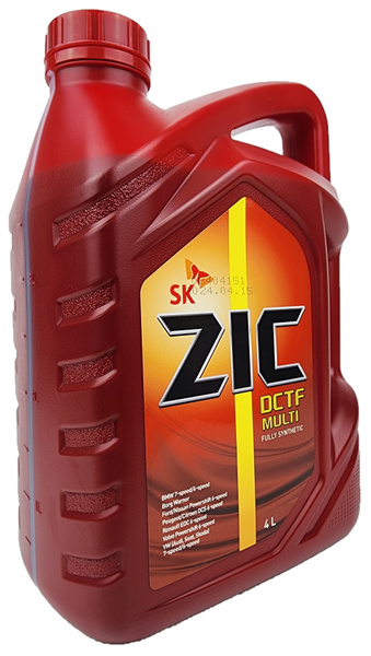 ZIC DCTF MULTI, трансмиссионное масло, 4л. купить на OZON по низкой цене (1342266234)