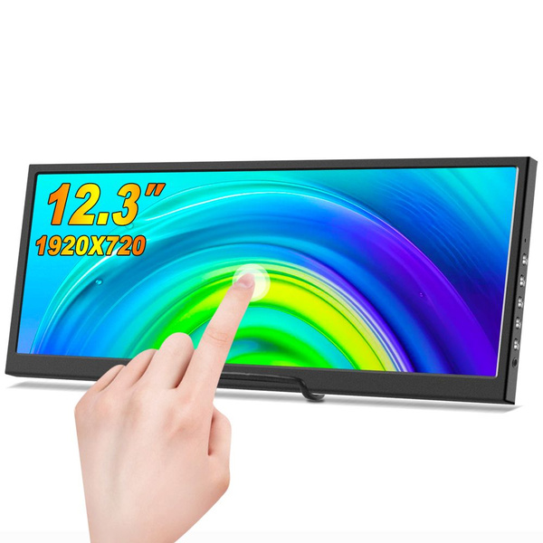 JOHNWILL 12.3" Монитор, черный купить на OZON по низкой цене (2049151543)