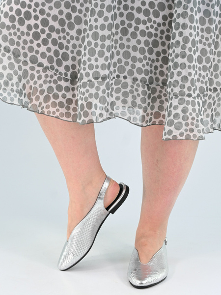 Босоножки Женский Ascalini Стандартный низкий (до 4 см) Натуральная кожа, размер 39 8 Лето ...