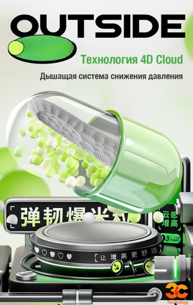 3CTECH Стельки для обуви 2 шт купить на OZON по низкой цене (2095961942)