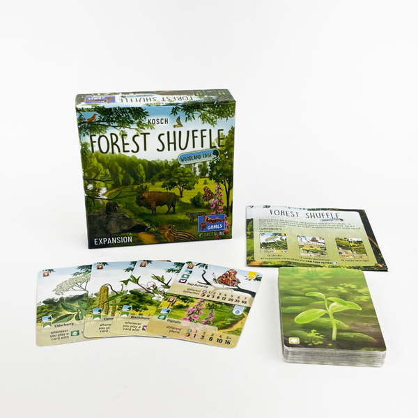 в настольную игру FOREST SHUFFLE WOODLAND EDGE ALPINE Expansion ...