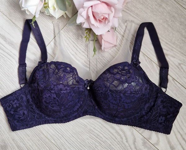 Бюстгальтер Женский Finikin бюстье, размер 95H синий Китай Крючки Бант Орнамент, Однотонный ...