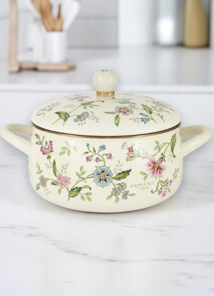 Ejiry Кастрюля ejiry, Эмалированная сталь, 2,6 л купить на OZON по низкой цене (967942827)