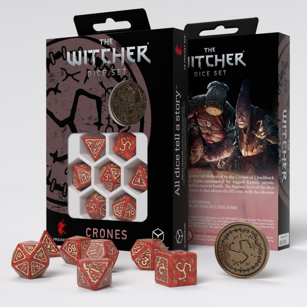 Набор кубиков The Witcher Dice Set. Crones - Brewess купить на OZON по ...