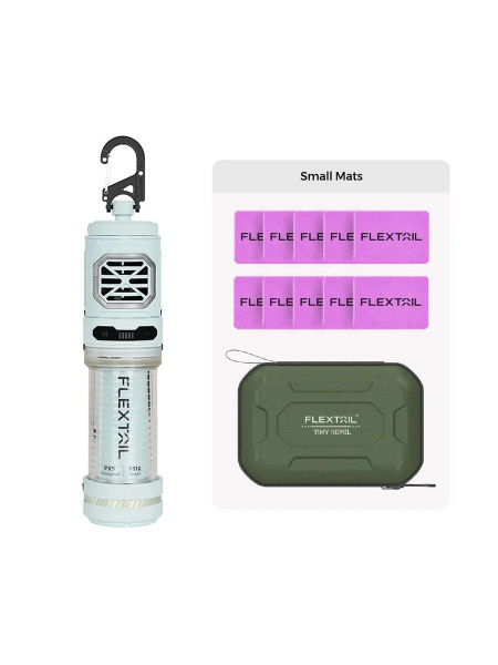 FLEXTAIL TINY REPELLER S Антимоскитная Лампа IPX5/165C/12м Портативный Репеллент + Фонарь для ...