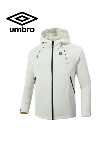 Ветровка Мужской, Женский UMBRO Бахрома белый круглый Камус, размер 44, 46 Средний На любой ...