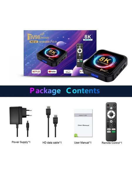 Караоке-системы Смарт - Идеальная замена для ugoos TOX4 телевизор TV98 ULTRA RK3528 Android 13 ...