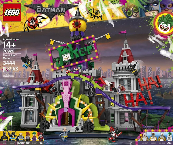 Конструктор LEGO 70922 The Joker Manor Поместье Джокера купить на OZON ...