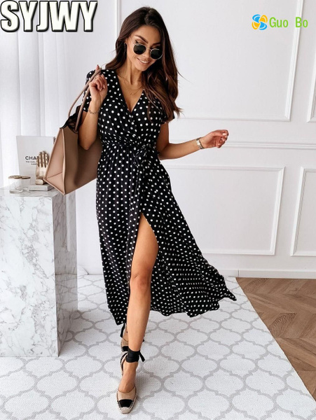 Платье Женский SYJWY черный Бретельки Политекс Значки, размер 50 Орнамент купить c доставкой на ...