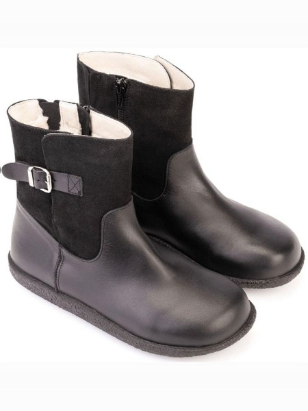 Сапоги Женский Ortmann, размер 36 черный Зима H Германия Молния, Пряжка купить c доставкой на ...