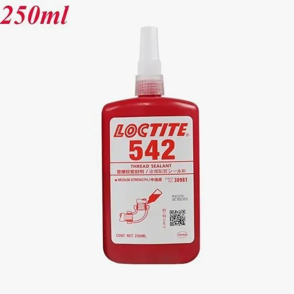 LOCTITE 542 гидравлические и пневматические системы герметик, 250мл ...