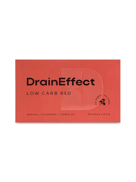 Draineffect RED Low Carb Дрейнэффект RED низкоуглеводный купить на OZON по низкой цене (2262078599)