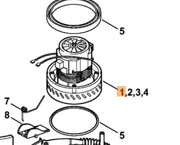 STIHL электродвигатель SE61,SE61E (230V/50Hz) ОРИГИНАЛ купить на OZON ...