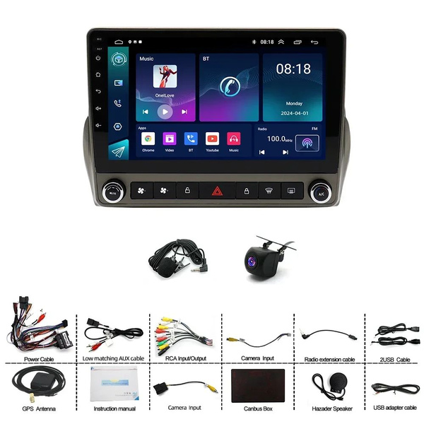 X-REAKO Автомагнитола, диагональ: 9", 2 DIN, 2ГБ/64ГБ купить на OZON по низкой цене (2374094893)