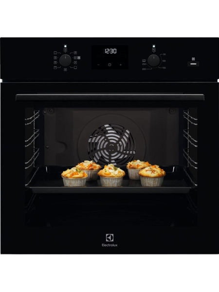 Electrolux EOD3C70TK Электрический духовой шкаф, встраиваемый, 59,6 см, черный купить на OZON по ...