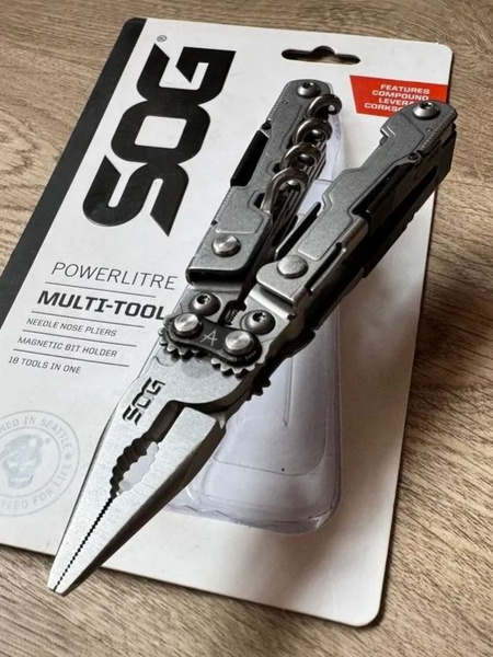 Мультитул SOG PowerLitre PL1001 купить на OZON по низкой цене (2316769862)