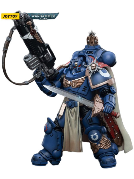 Подвижная фигурка JOYTOY Ultramarines Captain with Master-crafted Heavy ...