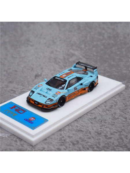 Машинка Gulf 1 64 Ferrari F40 Модель легкосплавного автомобиля купить ...