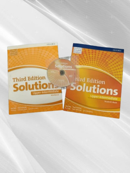 Sоlutiоns Upper Intermediate Third Edition (Полный комплект: Student's Book + Workbook + CD ...