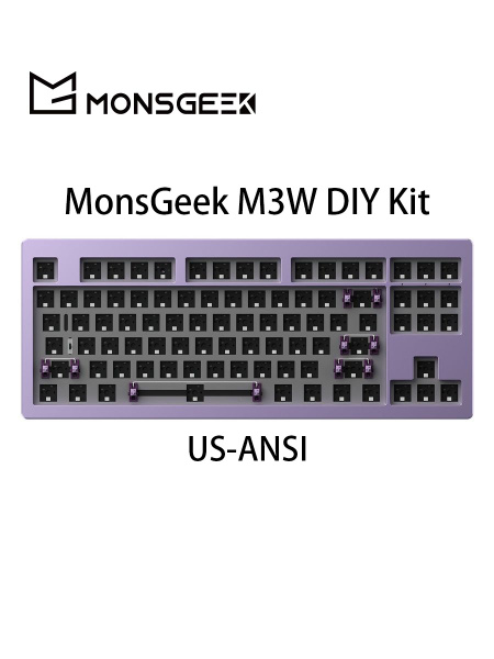 MonsGeek Игровая клавиатура беспроводная Комплект клавиатуры Barebone ...