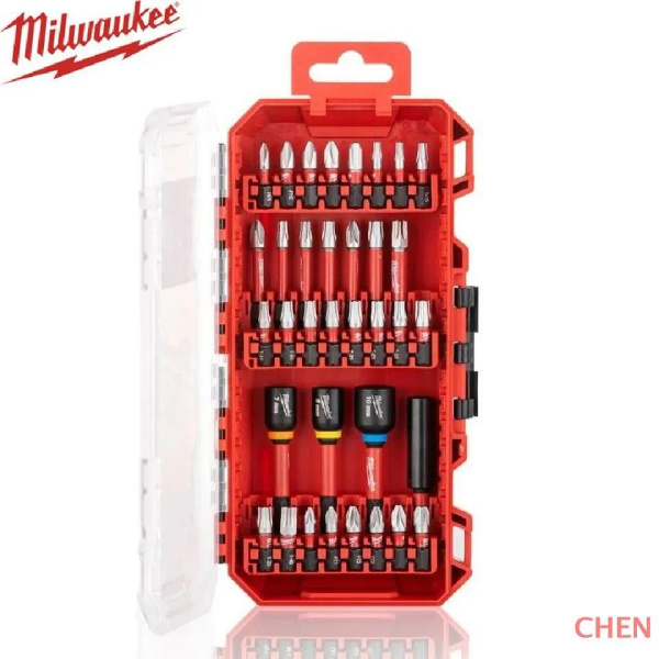 Milwaukee 35 шт. Набор ударных бит SHOCKWAVE 4932492003 для шуруповерта ...