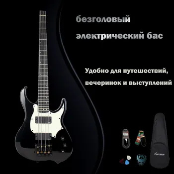 SKWILL Бас-гитара WTBS114 4-струнная, корпус Тополь купить на OZON по ...