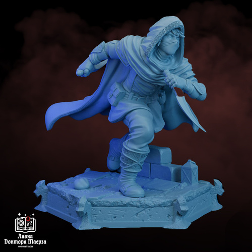 Отзывы на Миниатюра для ДнД / DnD / для настольных игр , "Хит Тихий Убийца" в 32 масштабе (4 см ...