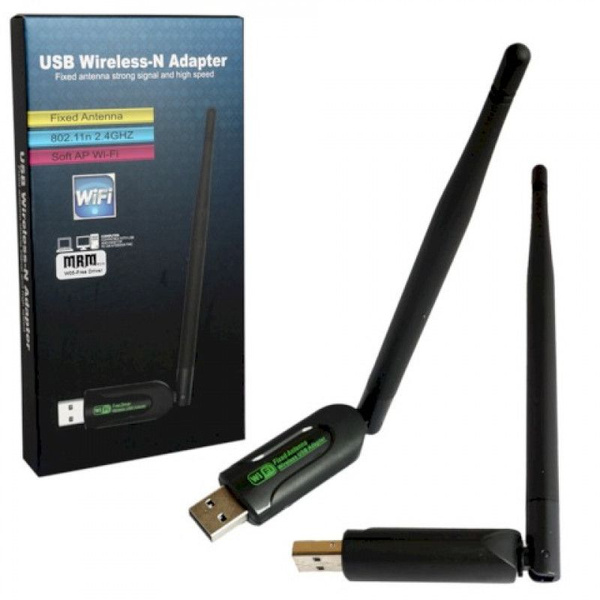 Беспроводной WI-FI USB Адаптер с антенной (MTK7601) - купить с ...