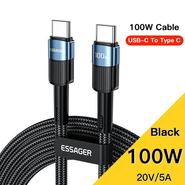 Кабель USB Type-C Essager essager-big - купить по низкой цене в интернет-магазине OZON (1415727304)