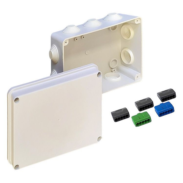 Коробка распределительная LWBT, 150х110х70 мм, 5-5х2,5, IP55 - купить ...