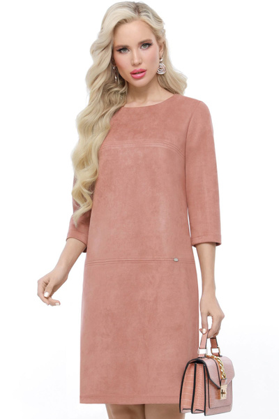 Платье Модные веяния, браво DStrend, Женский, Демисезон, размер 52, материал Полиэстер, Эластан ...