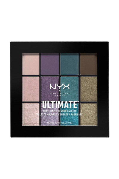 Nyx Professional Makeup Тени Для Век Ultimate Multi Finish Shadow Palette Палитра Теней Для