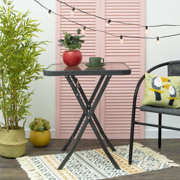 Садовый стол 60х60х70 см, Nolita - купить по низким ценам в интернет ...