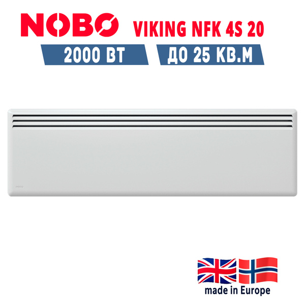 Обогреватель конвектор Nobo Viking NFK 4S 20 (2 кВт., на 20-25 кв м) купить на OZON по низкой ...