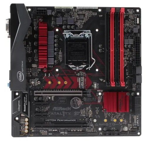 Материнская плата ASRock Fatal1ty H270M Performance купить по низкой ...