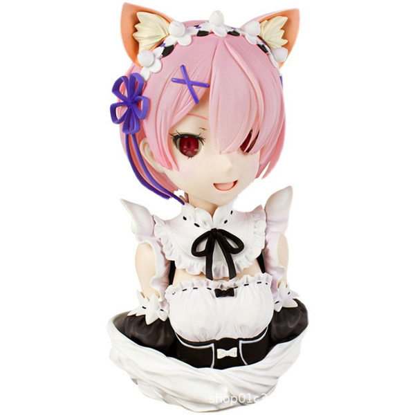 Аниме фигурка Rem Cat Ear Re:ZERO -Начало жизни в другом мире/Бюст ...