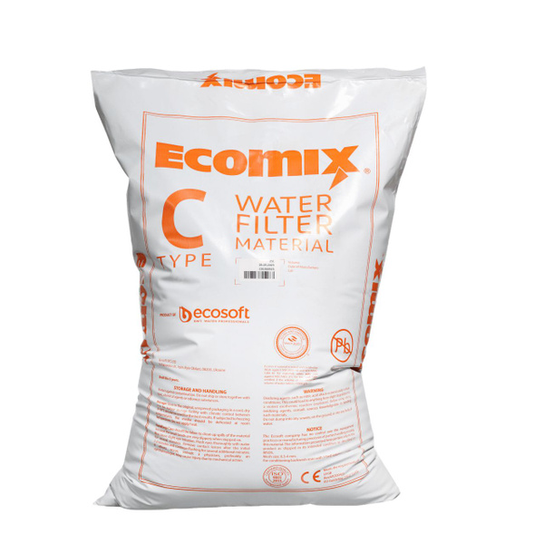 Ионообменная смола для фильтра ECOMIX C 25 л, засыпка для фильтра купить на OZON по низкой цене ...