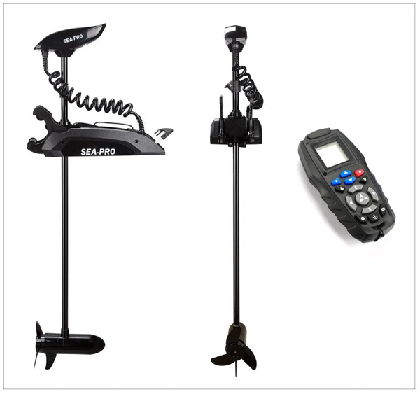 Лодочный носовой электромотор с функцией якоря SEA-PRO 65L 54" GPS 12V ...