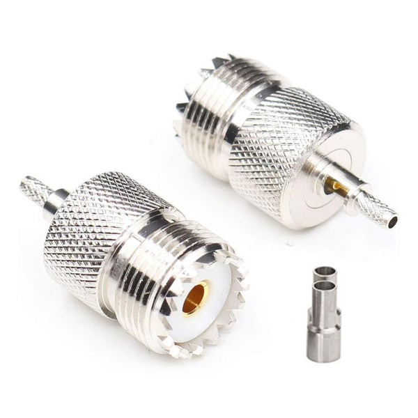 1шт. UHF SO239 Female Clamp for RG58 RG142 RG223 RG400 LMR192 Type ...
